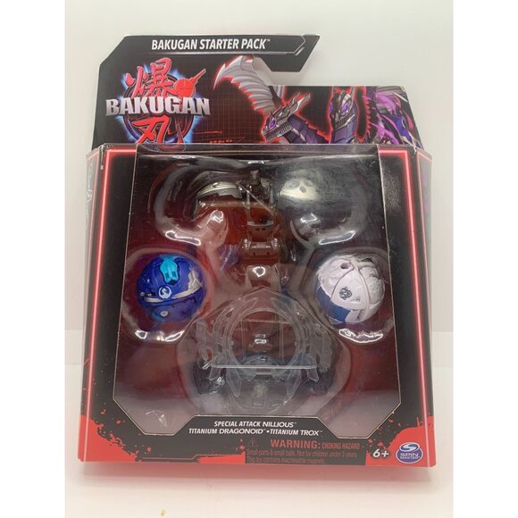Spin Master | Toys | Bakugan Starter Pack Special Attack Nillious ...